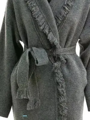 Alanui Finest Fringe-trim Belted Cardigan