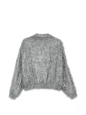 ALYSI Textured Button-front Jacket