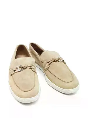 Hermès Ignacio Suede Loafers