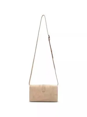 TOM FORD Kara T Twist Suede Wallet