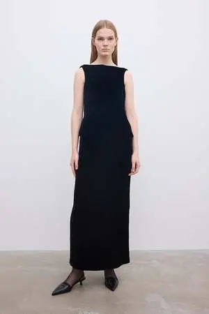 HOUSE OF DAGMAR Waterfall Velvet Top