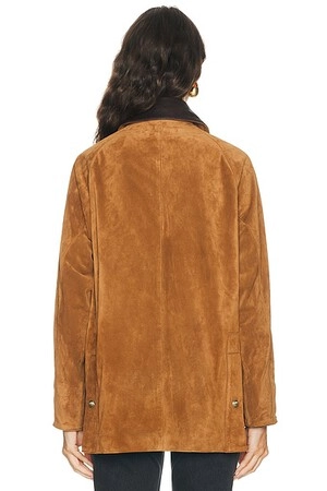 NILI LOTAN Kedem Suede Parka