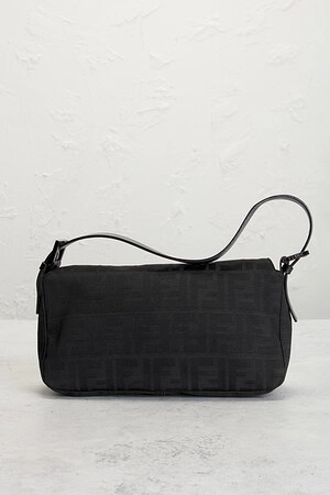 Fendi Zucca Baguette Shoulder Bag