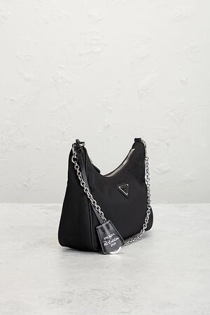 Prada Re-edition 2005 Re-nylon Shoulder Bag - Black