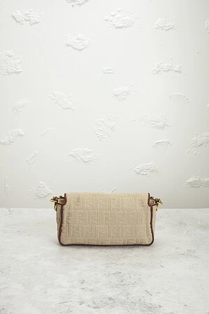 Fendi Zucca Baguette Shoulder Bag