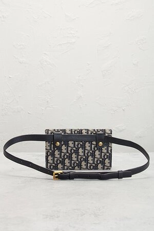 Dior Oblique Saddle Belt Bag