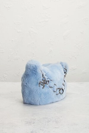 Chanel Rabbit Fur Hobo Bag