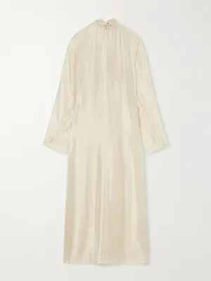 Our Legacy Shift Satin Maxi Dress