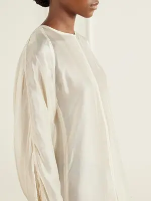 Our Legacy Shift Satin Maxi Dress