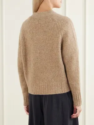 ALLUDE V-neck Cashmere Cardigan