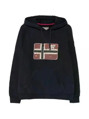 NAPAPIJRI B-archive Logo-patch Drawstring Hoodie