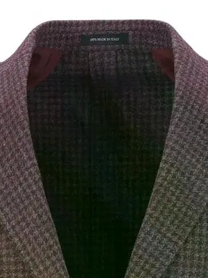 AL DUCA D’AOSTA 1902 Houndstooth Single-breasted Blazer