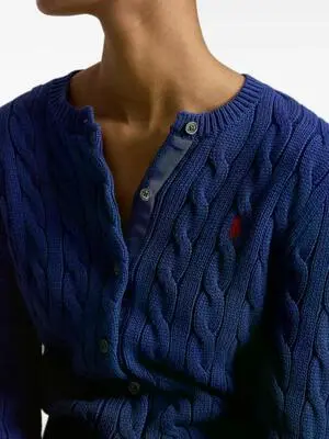 Polo Ralph Lauren Cable-knit Cotton Cardigan