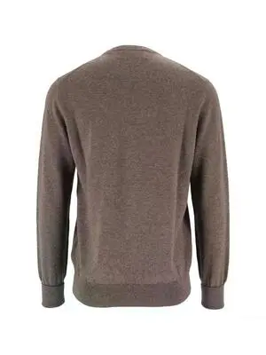 BALLANTYNE Crew-neck Cashmere Sweater - Brown