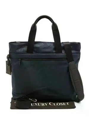 Tumi Companion Logo-patch Tote Bag