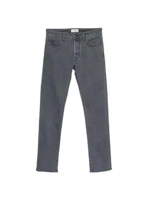 JACOB COHЁN Bard Logo-patch Straight-leg Jeans