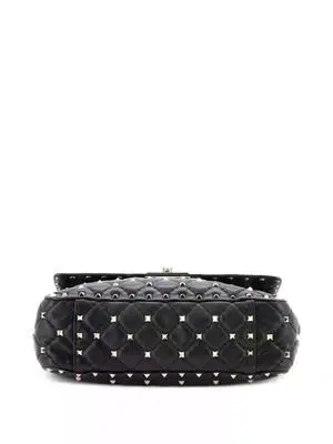 Valentino Garavani Vltn Rockstud Spike Flap Bag Quilted Leather Medium Shoulder Bag
