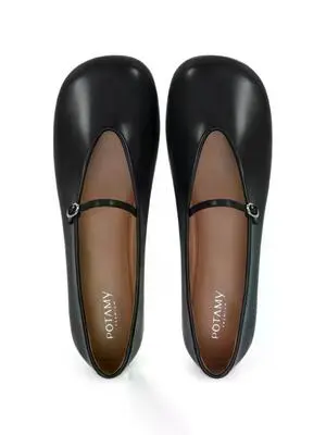POTAMY Leather Ballet Flats