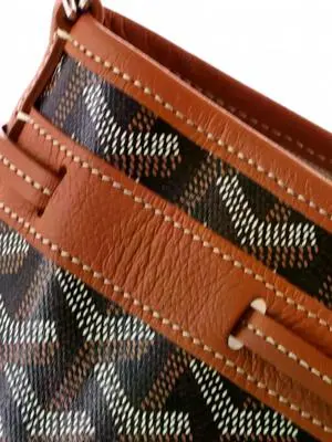 Goyard Petit Flot Coated Canvas Mini Bucket Bag
