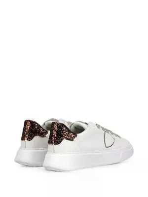 Philippe Model Temple Glitter-detail Sneakers