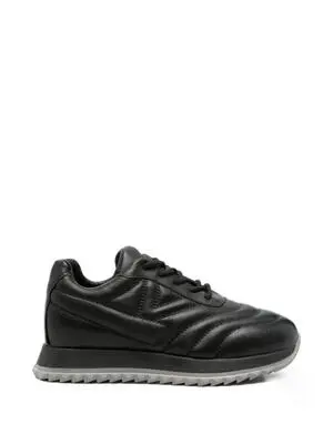 LINDA BAUMANN Quilted Panelled Sneakers