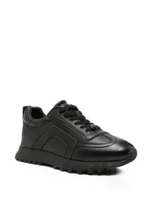 LINDA BAUMANN Panelled Ridged-sole Sneakers