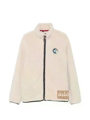 NAPAPIJRI Logo-patch Fleece Jacket