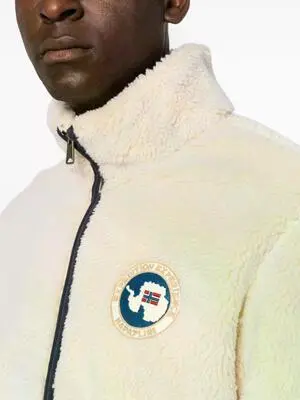 NAPAPIJRI Logo-patch Fleece Jacket