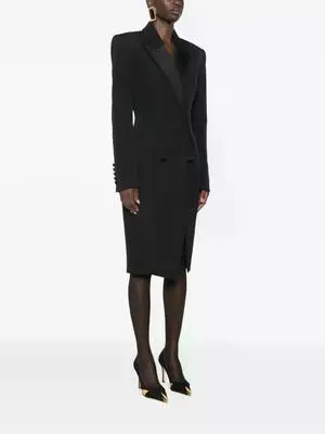 Balmain Double-breasted Midi Dress