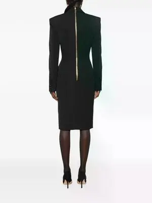 Balmain Double-breasted Midi Dress