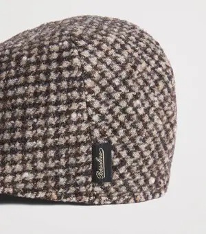 Borsalino Wool Parigi Duckbill Flat Cap
