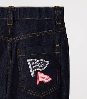 Bonpoint X Maison Kitsuné Straight Jeans