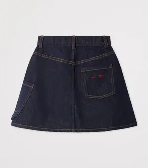 Bonpoint X Maison Kitsuné Denim Skirt