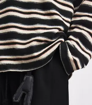 SONG FOR THE MUTE Stripe Polo Shirt