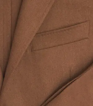 Canali Stretch-wool Single-breasted Blazer