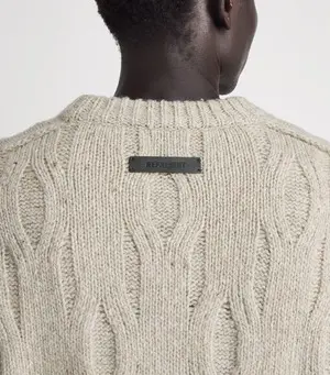 REPRESENT Wool-blend Distressed Sweater