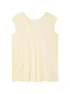 American Vintage V-neck Sleeveless Mini Dress - Neutrals