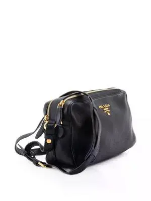 Prada Double Zip Camera Bag Vitello Phenix Medium Crossbody Bag