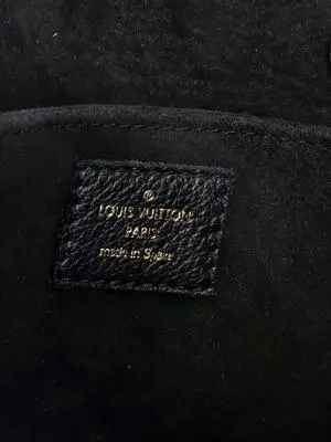 LOUIS VUITTON Vaugirard Handbag Monogram Canvas With Leather Satchel