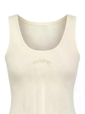 Superdry Embroidered Logo Ribbed Vest