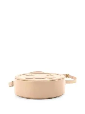 Celine Triomphe Oval Leather Cross Body Bag - Neutrals