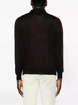 LARDINI Long-sleeve Polo Shirt