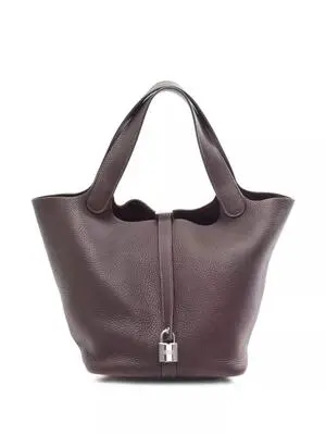 Hermès 2021 Mm Picotin Lock Tote Bag - Brown