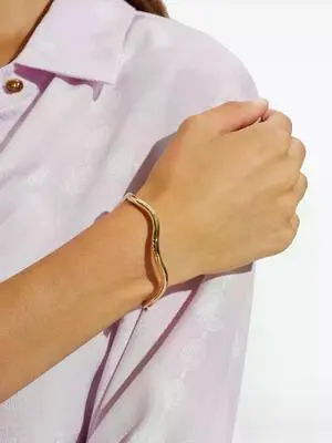 Kate Spade New York Wave Bangle Bracelet - Gold