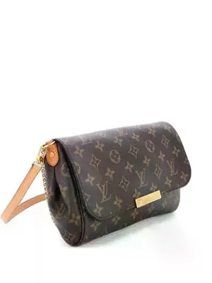 LOUIS VUITTON Favorite Handbag Monogram Canvas Mm Crossbody Bag - Brown