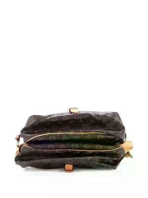 LOUIS VUITTON Monogram Canvas Saumur 35 Cross Body Bag