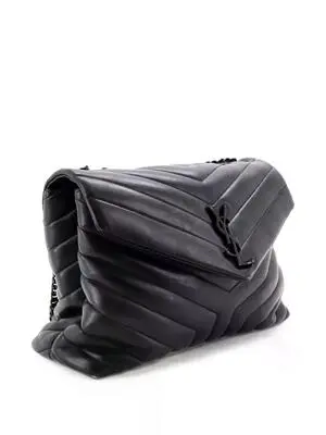 Saint Laurent Loulou Matelasse Chevron Leather Medium Shoulder Bag