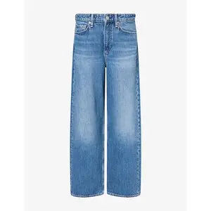 Rag & Bone Logan Wide-leg Denim Jeans