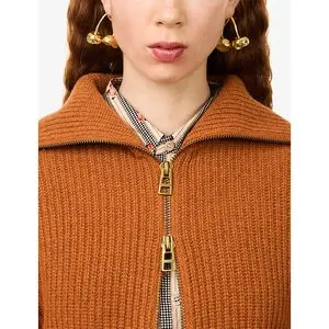 Zimmermann Valiant Utility Wool-blend Cardigan