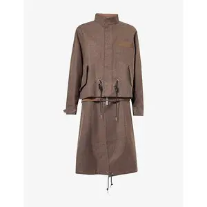 Sacai Double-layered Wool Coat
